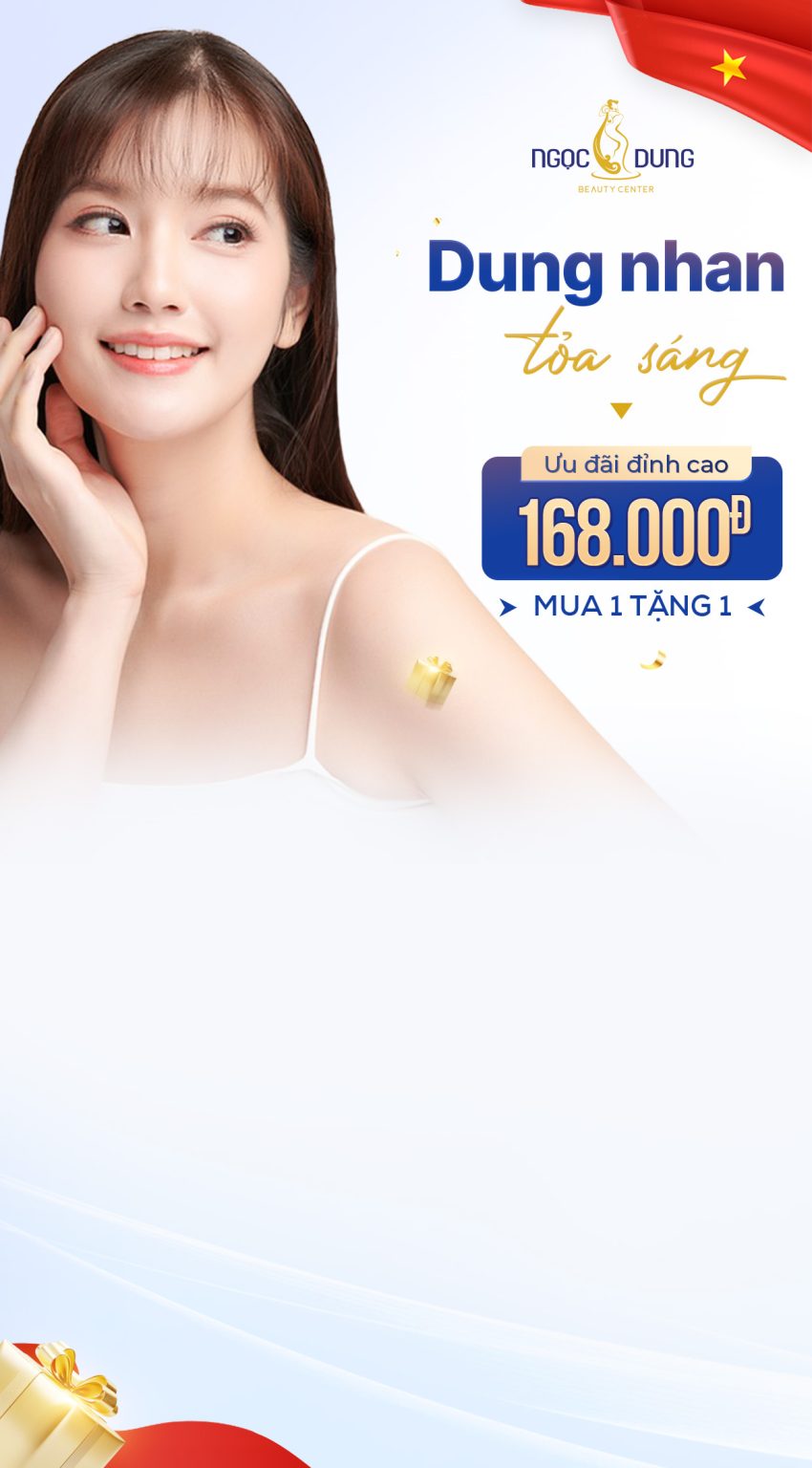 Deal độc nhất Vietjet SkyJoy x Ngọc Dung Beauty: Chỉ 168K làm đẹp đỉnh cao